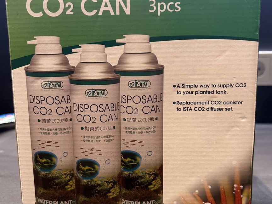 Сменные одноразовые баллоны со2 Ista