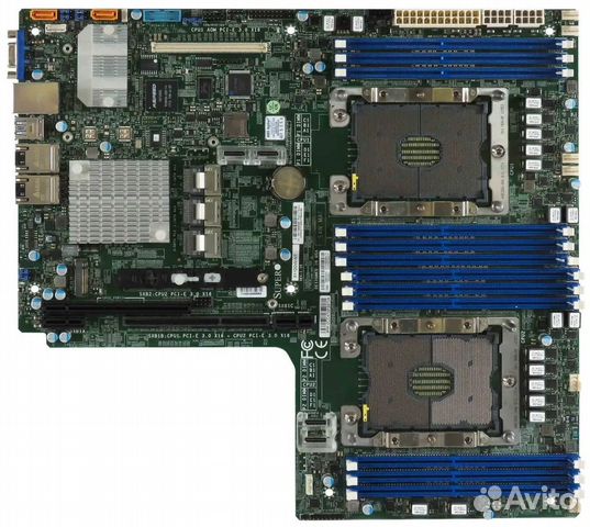 Материнская плата LGA 3647 Supermicro X11DDW-NT купить в Москве ...