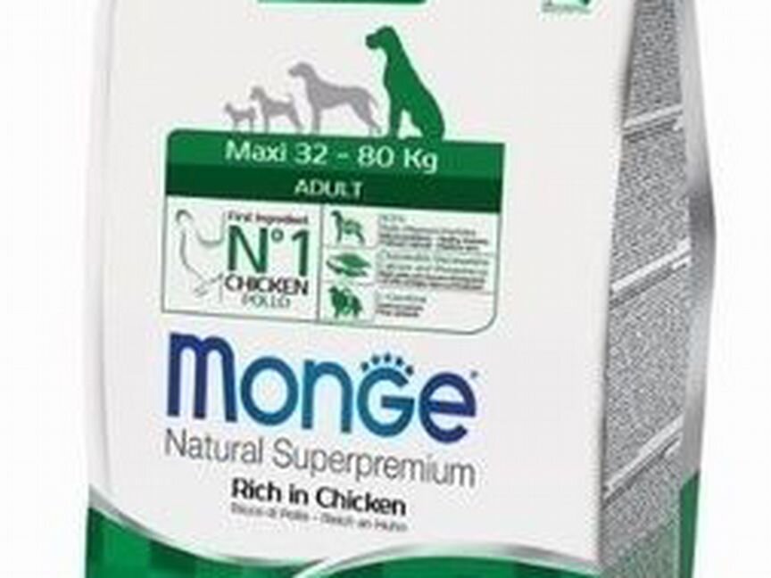 Monge Dog Maxi Puppy Junior корм для щенков крупны