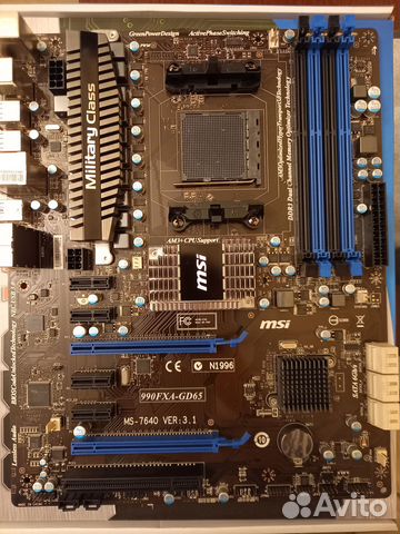 Материнская плата MSI 990FXA-GD65 купить в Москве | Электроника | Авито