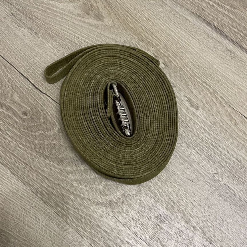 Брезентовый поводок 5 м