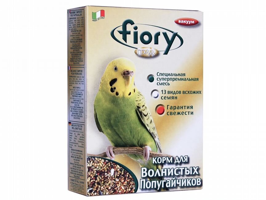 Корм д/волнистых попугаев Fiory ORO MIX. До 06.24