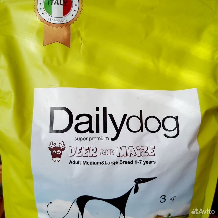 Корм для собак Dailydog оленина монобелок