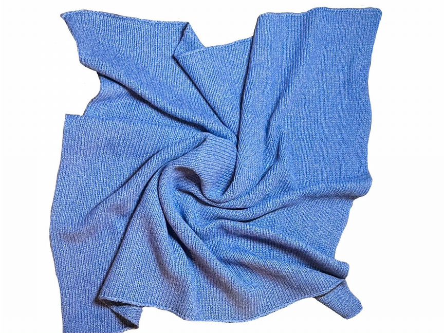 Трикотажный плед для кошки 60 на 60см