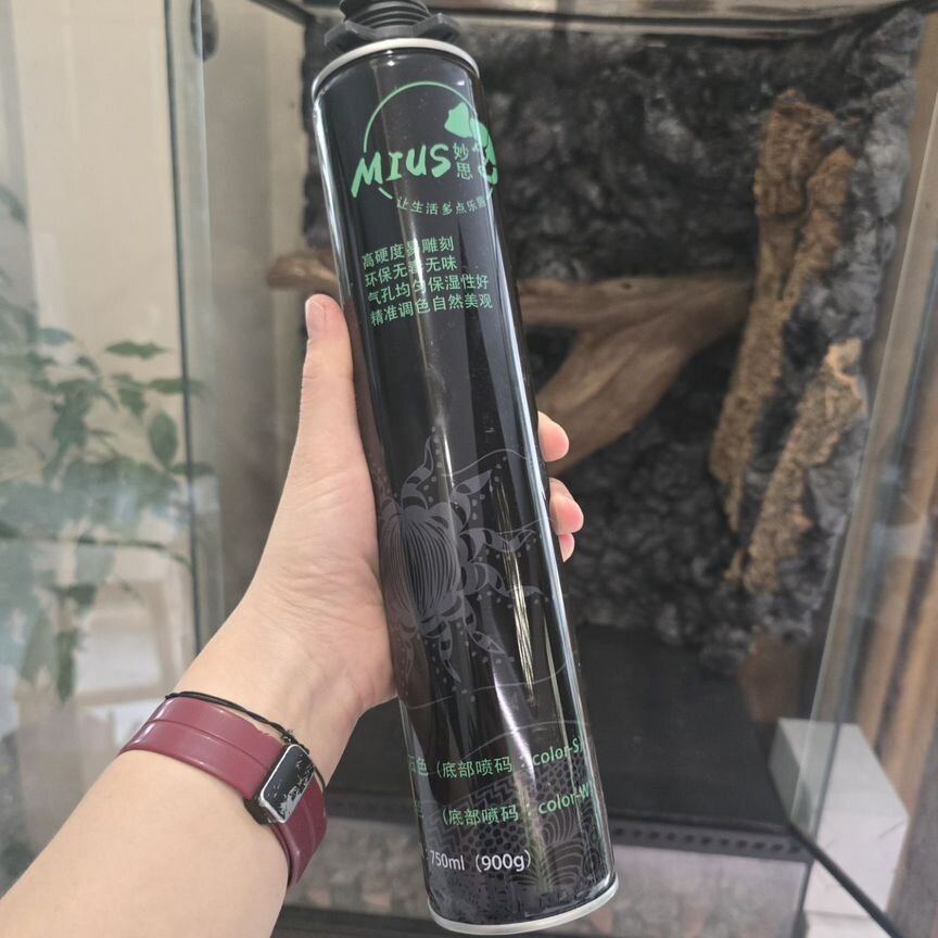 Пена Mius для оформления террариумов