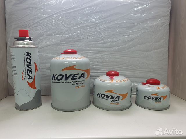 Газовый баллон Kovea цанговый, резьбовой купить в Санкт-Петербурге ...