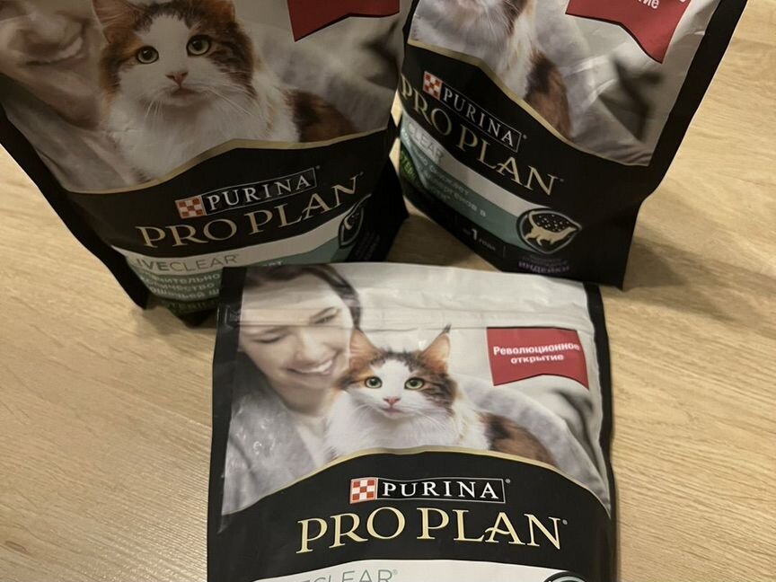 Корм для кошки purina pro plan live clear