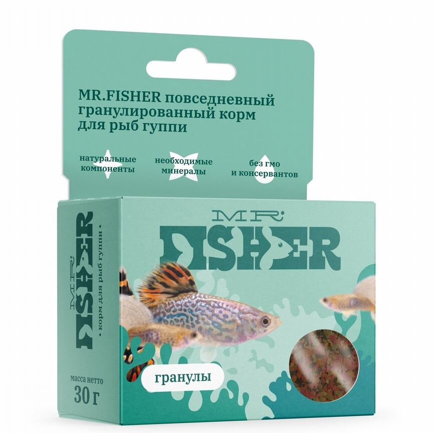 MR.Fisher повседневный гранулированный корм для ры