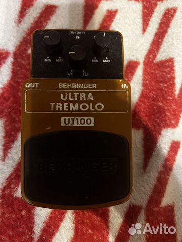 Гитарная педаль Behringer UT100 Ultra Tremolo купить в Москве | Хобби и ...