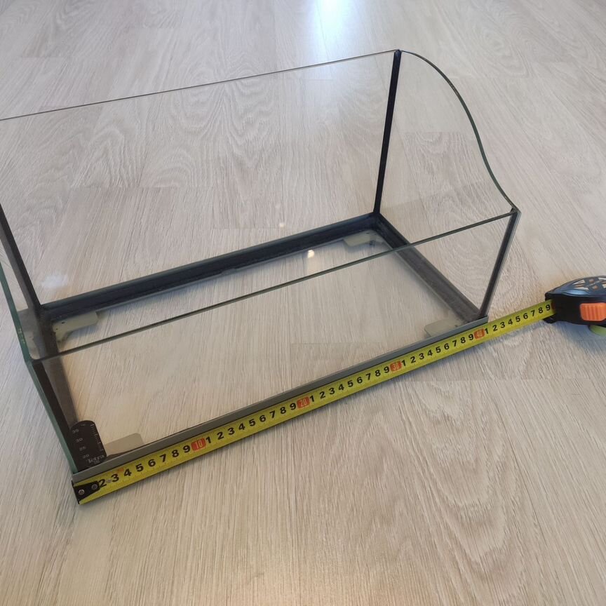 Открытый аквариум/террариум, 10л, 40х20х16/23см