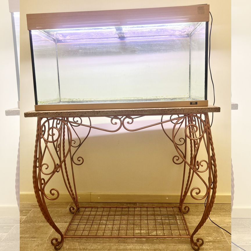 Аквариум с тумбой бу