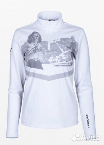 Блузон Stockli WS Retro Functhional Shirt White купить в Москве | Хобби ...