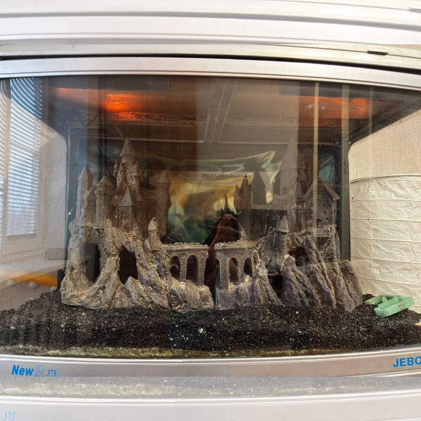 Аквариум с тумбой jebo r375 140л