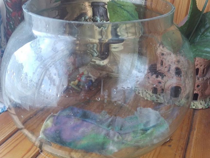 Аквариум круглый 18 литров