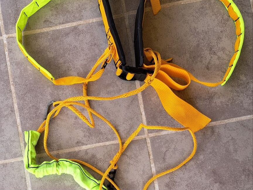 Потяг с поясомдля собак