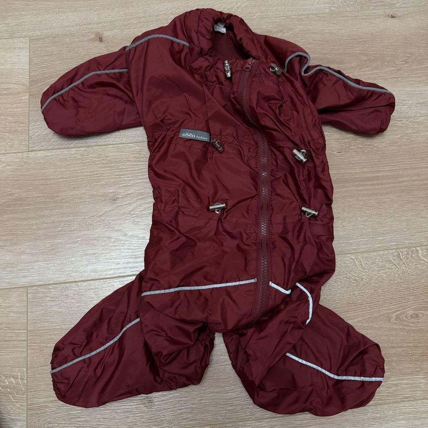 Зимний комбинезон для собак 40-2 бордовый