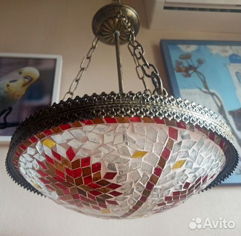 Светильник мозаичный, тарелка на подвесе купить в Москве | Товары для ...