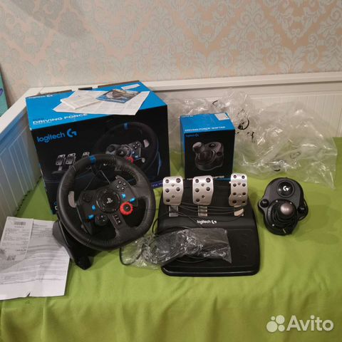 Logitech g29 новый купить в Санкт-Петербурге | Электроника | Авито