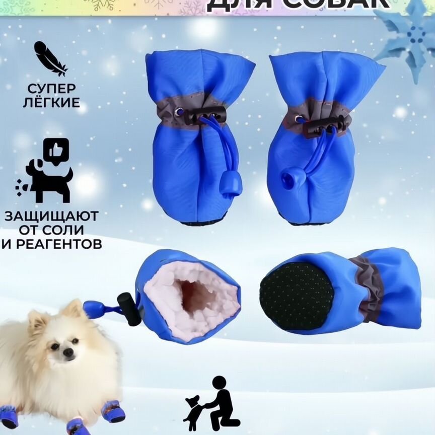 Ботинки для маленьких собак