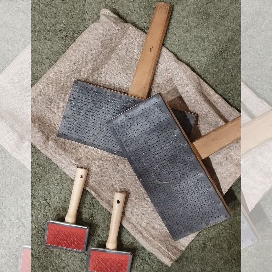 Чески для шерсти и пуха