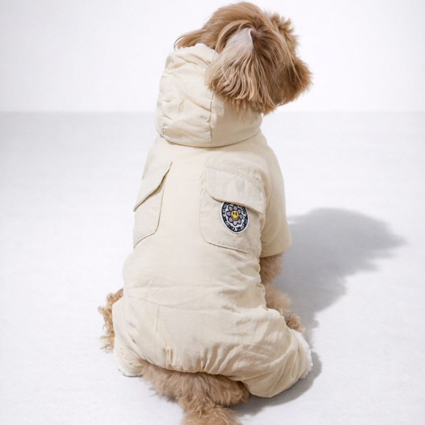 Зимний комбинезон для собак мелких пород