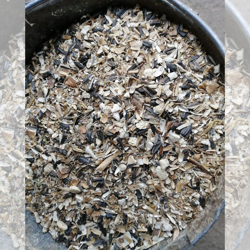 Отходы подсолнечника