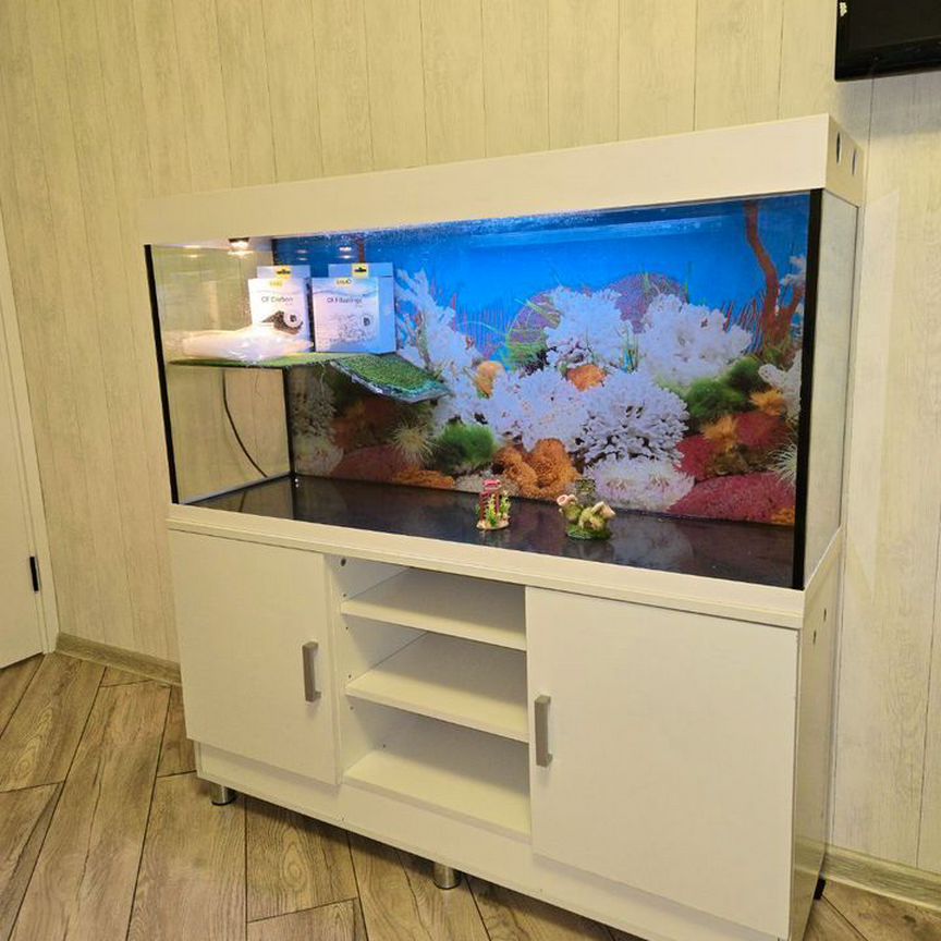 Аквариум с тумбой 240л