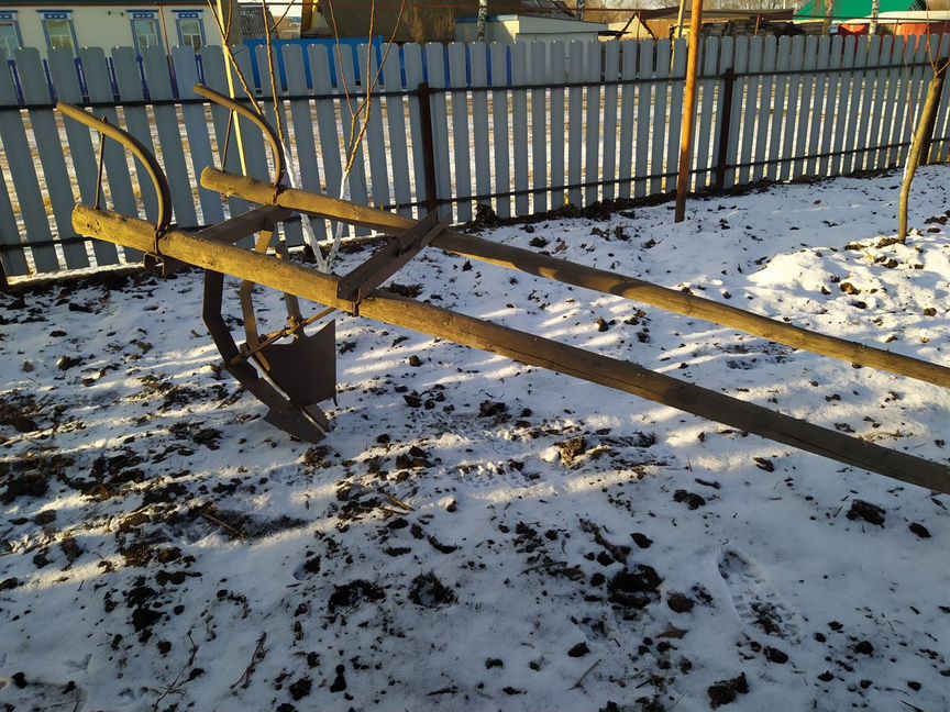Соха конная, лошадиная, орало, плуг