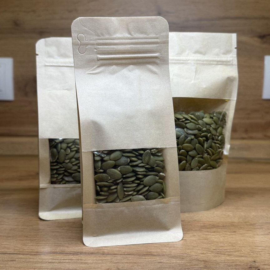 Тыквенные семечки сырые очищенные 500 г