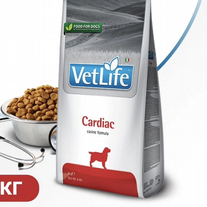 Farmina для собак Vet Life Cardiac 2кг