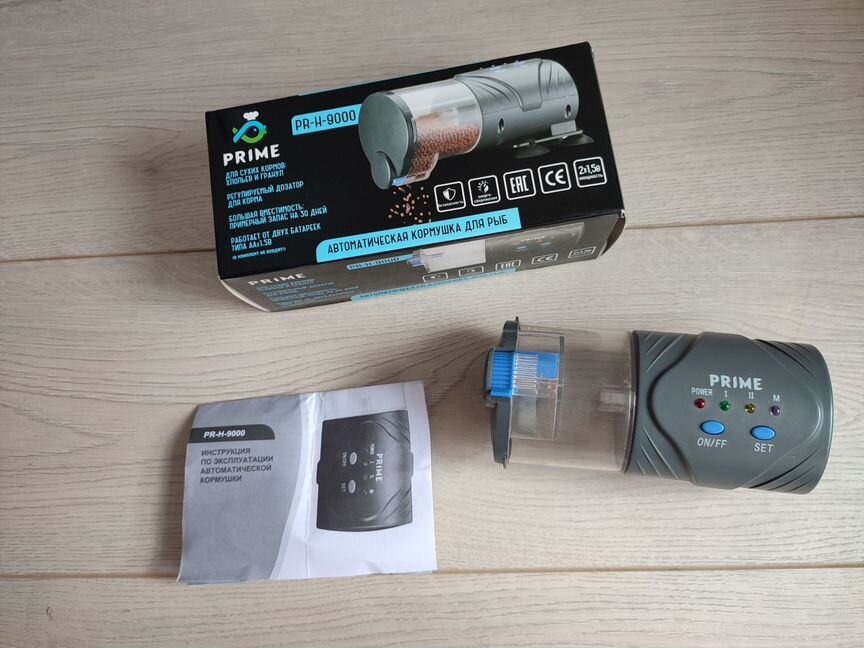 Автокормушка для рыб prime