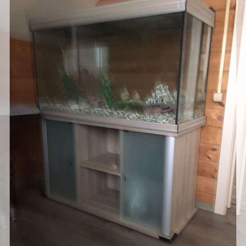 Аквариум с тумбой 500 литров