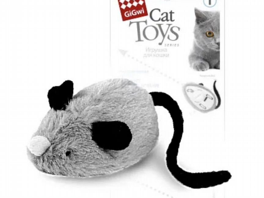 Игрушка для кошек Интерактивная Мышка