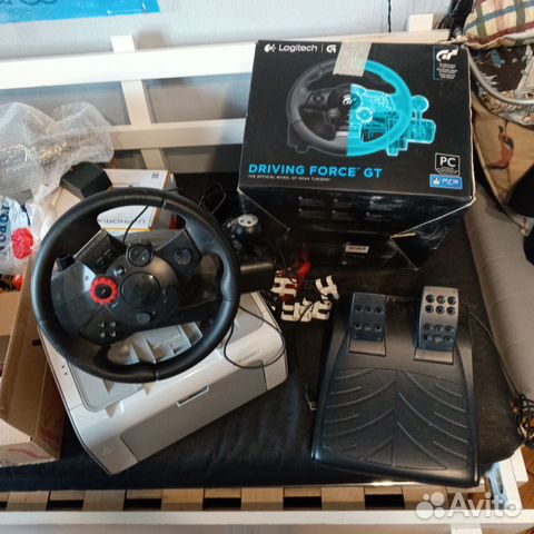 Руль logitech driving force gt купить в Москве | Электроника | Авито