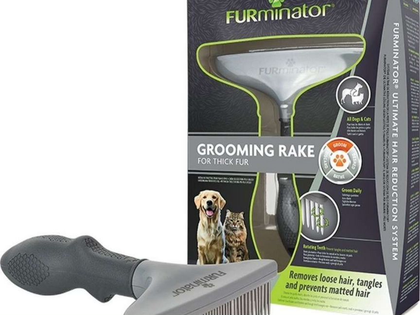 Гребень щетка Furminator Rake для животных (новый)