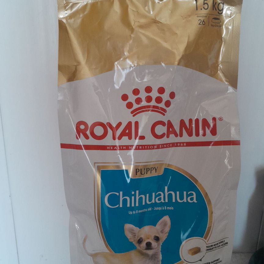 Корм royal canin для щенков чихуахуа