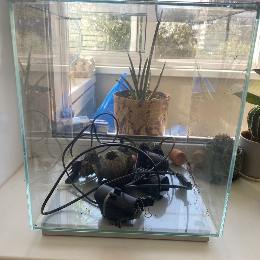 Аквариум куб