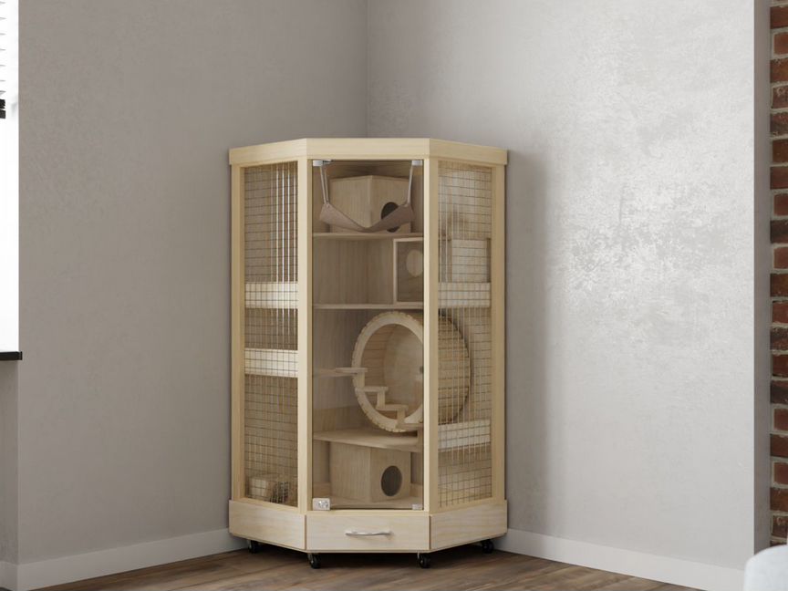 Клетка для дегу или шиншиллы Дом Грызунов U6