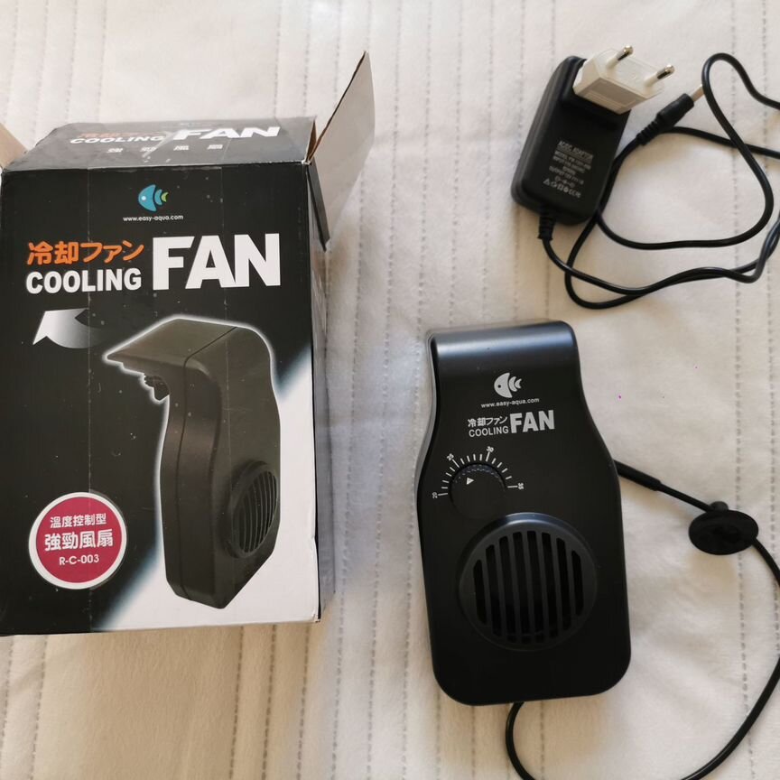 Мини-вентилятор для аквариума Cooling fan R-C-003