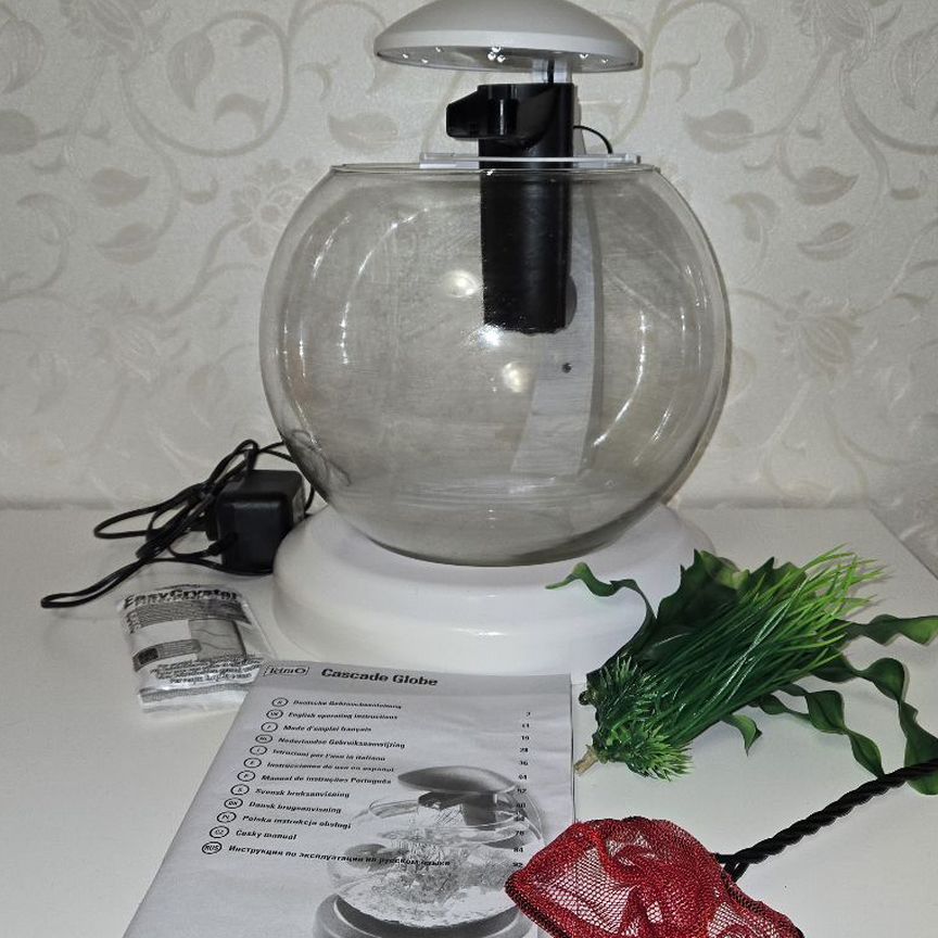 Аквариум Cascade Globe с фильтрацией и подсветкой