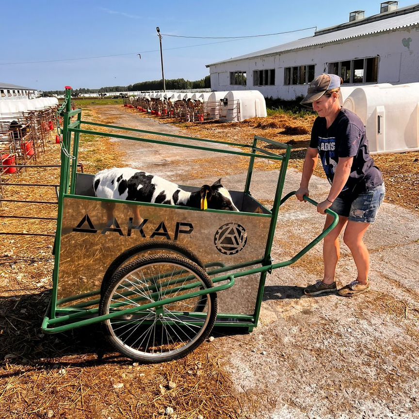 Тележка для телят, свиней, коз
