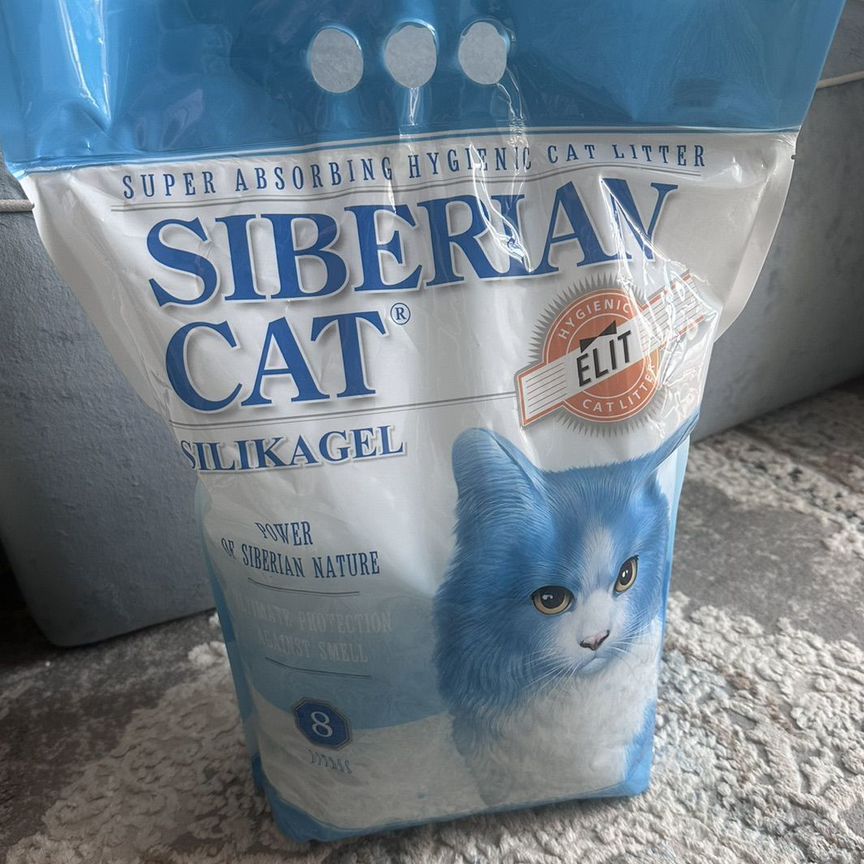 Наполнитель для кошек силикагель