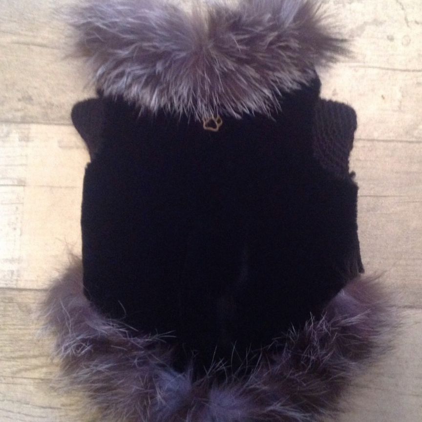 Шуба мутон для маленькой собаки