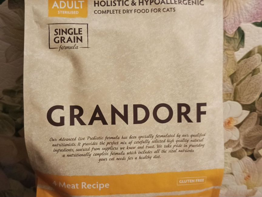 Сухой кошачий корм Grandorf