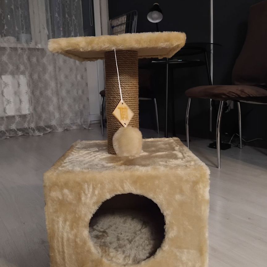 Новый домик для кошки