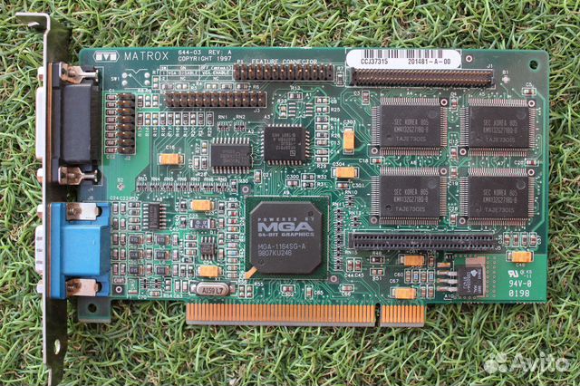 Matrox Mystique PCI 4Mb MY220P/4G/20 купить в Перми | Электроника | Авито