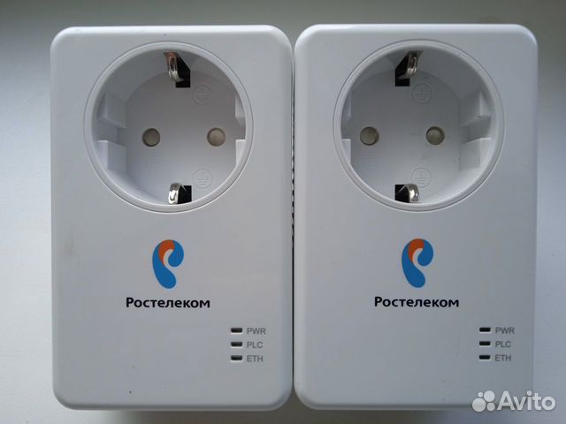 Plc адаптер ростелеком RT500-2 купить в Калининграде | Электроника | Авито