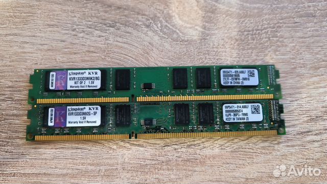 Оперативная память Ddr3 4 Gb Kingston 1333 купить в Москве