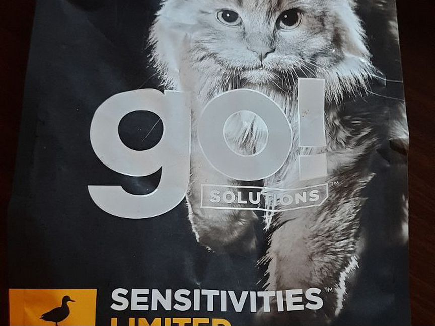 Корм для кошек GO со свежей уткой 1.4кг