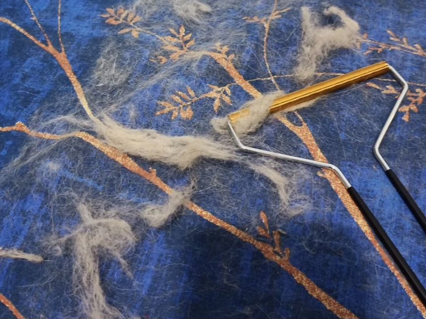 Скребок против шерсти